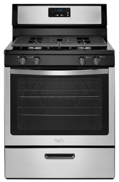 WFG320M0MS Whirlpool - 5.1 cu. ft. Freestanding Gas Range with Under ...