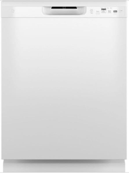 GSD2100VWW GE 24" Wide Built-In Full Console Dishwasher, 5 Wash Cycles ...
