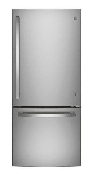 GBE21DYKFS GE - 21.0 Cu. Ft. Bottom-Freezer Refrigerator - 30" Wide ...